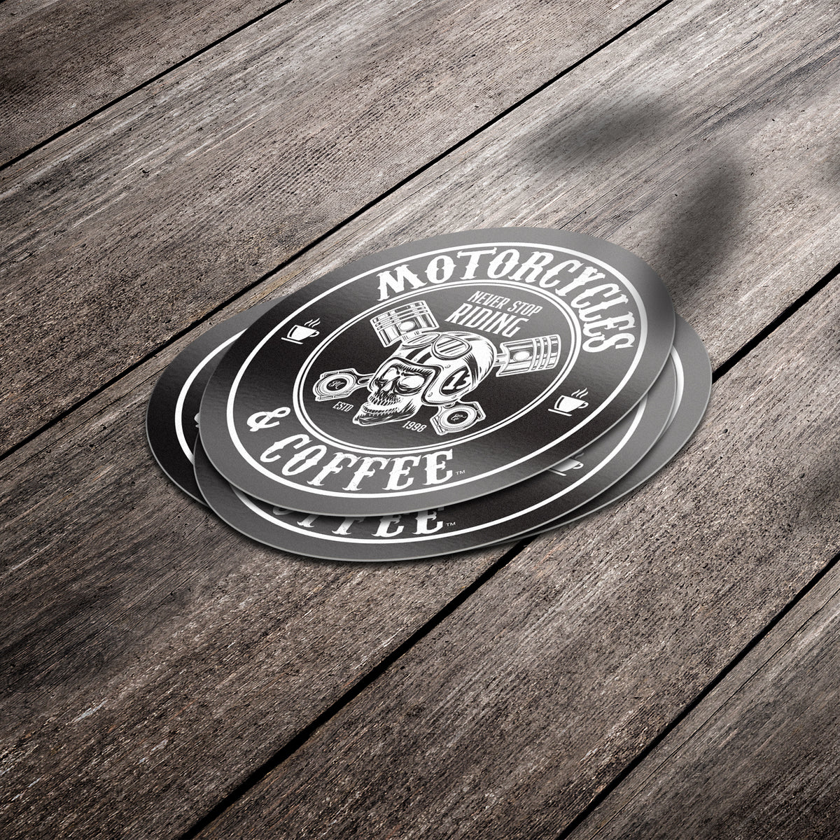 Lucky Skull - Premium Stickers